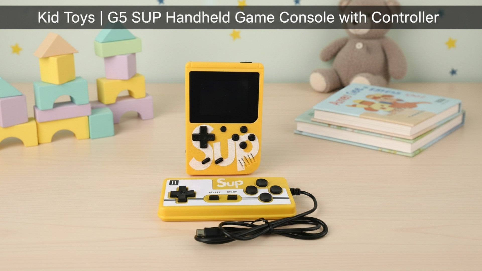 G5 SUP Handheld Game Console with Controller | Baby Nest Pakistan